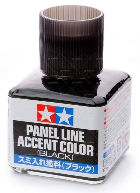 PANEL LINE ACCENT COLOR (BLACK). TAMIYA 87131 - Orient Express Modelismo